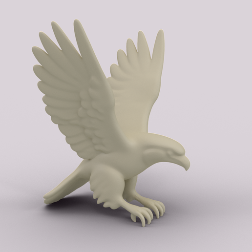 🦅 Soaring Strength - Eagle・ STL File for 3D printing・Cults