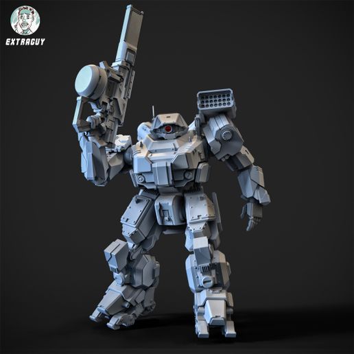 ⚙️ Overweight Gear Hunter 75mm Plus Pilot・ 3D File for ・Cults