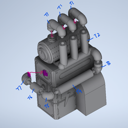 🔋 Zenless Zone Zero - Anby Demara Battery Pack・ STL File for 3D ...