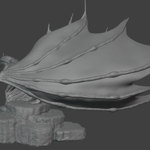 STL file Moondancer Dragon figure 🐉 ・3D printable design to download・Cults
