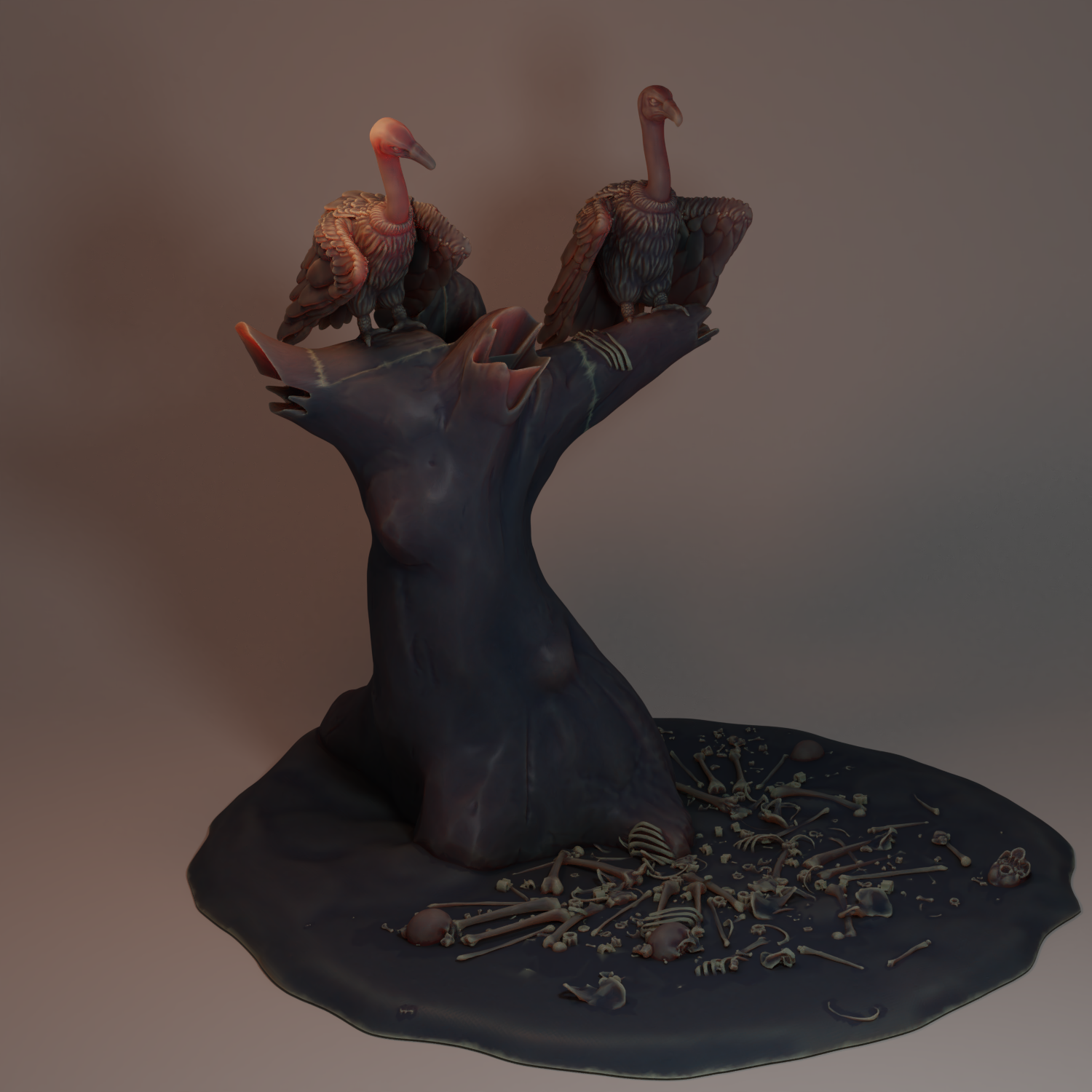 Скачать файл Суровое дерево • Форма для 3D-принтера • Cults