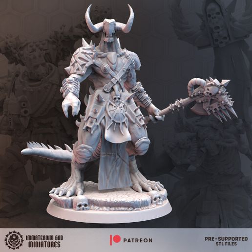 🤴 Scavenger demon king・ 3D File for 3D printing・Cults