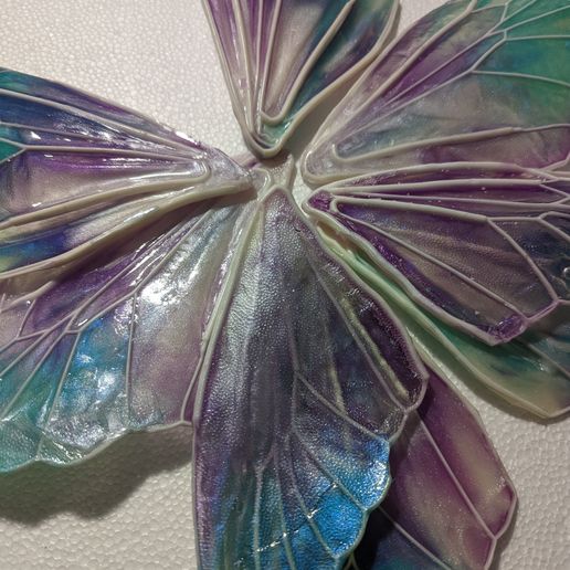 🧚 Fairy Butterfly Wings・Free STL File for 3D printing・Cults