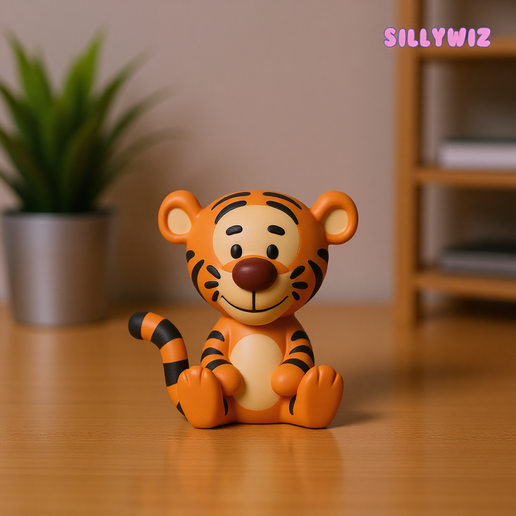🐅 Tigger from Winnie the Pooh・ STL File for 3D printing・Cults
