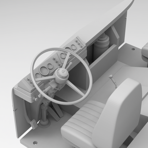 STL file GMC CRACKERBOX DFR 8000 SLEEPER CAB V2 1/14 🚕 ・3D printing ...