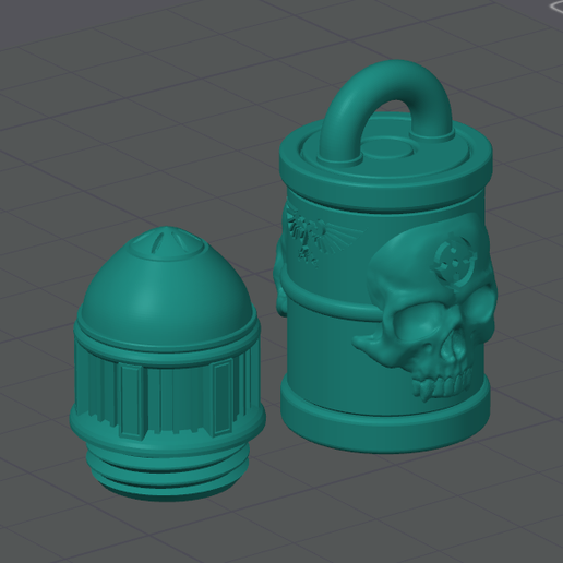 🗝️ Marksman's Honour, Bolter round.・Free STL File for 3D printing・Cults