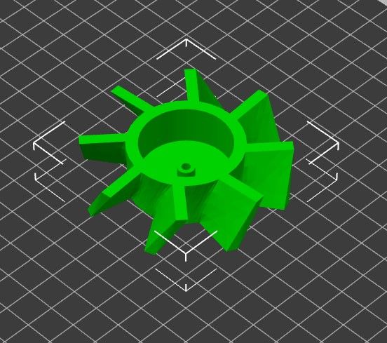 Download STL file Cooling Fan Blades • 3D printer template • Cults