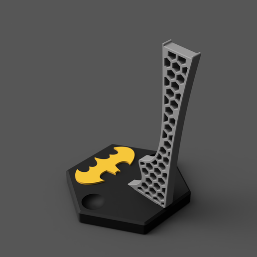 🎮 HexaDock Batman Modular Gaming Stand・ STL File for 3D printing・Cults