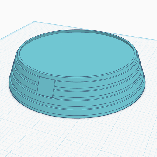 🗿 Figure base, no cutouts・Free STL File for 3D printing・Cults
