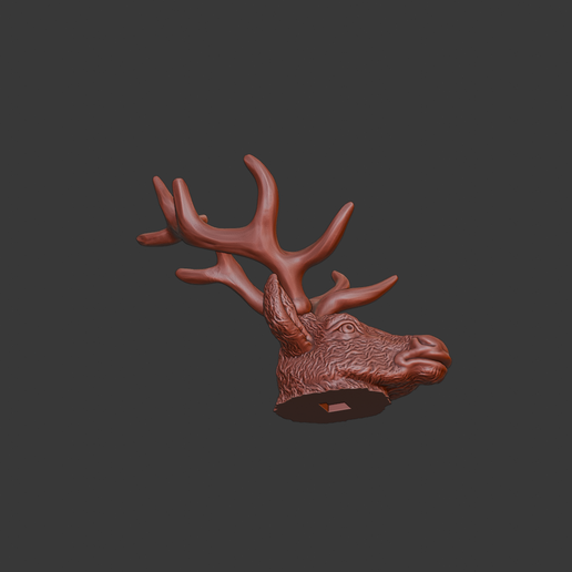 🦌 Deer 3d sculpture .stl files・ 3D File for 3D printing・Cults