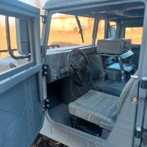 🚗 3D PRINTED RC CAR HMMWV (Humvee Hummer) BODY 2 in 1 set BY AN3DRC・ 3D ...