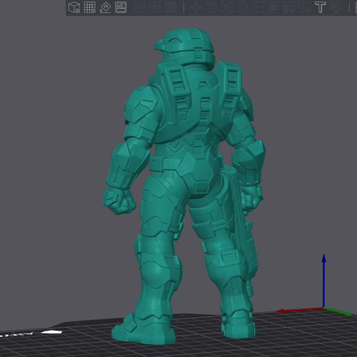 😇 Master Chief Master Cheft Halo・Free STL File for 3D printing・Cults