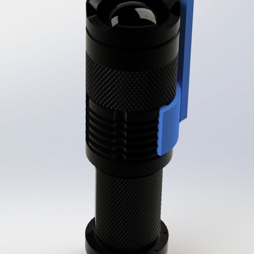 Free 3D file Flashlight Holder 🔦 ・3D printer design to download・Cults