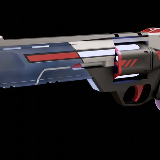 🎭 valorant Iso sheriff Mythmaker Sheriff cosplay revolver・ 3D File for ...