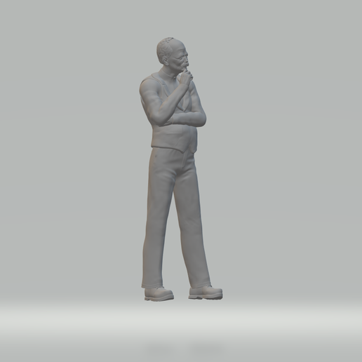 👴 old man watching・Free STL File for 3D printing・Cults