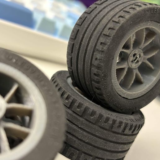 🚗 Custom Lego technic wheels・ STL File for 3D printing・Cults