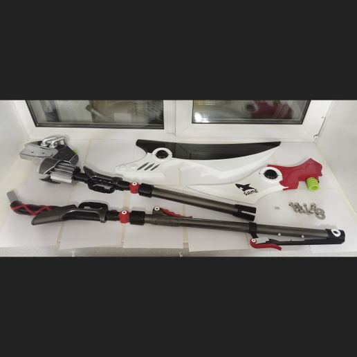 3D printed Zenless Zone Zero ZZZ Ellen Joe Scissors Secateurs. Video ...