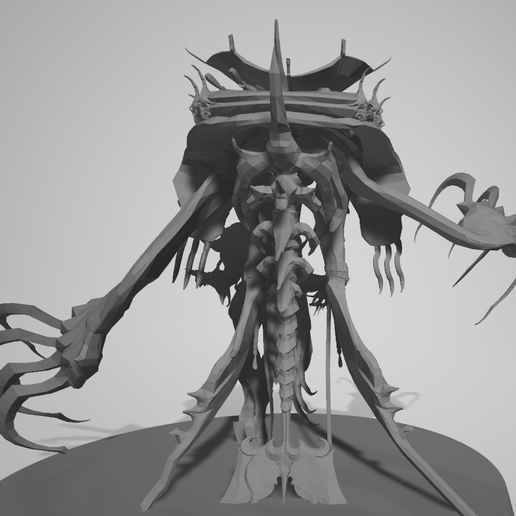 👤 Warframe - Sevagoth Prime Bust・ STL File for 3D printing・Cults
