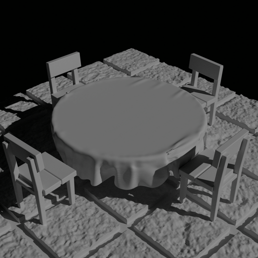 🎲 3DnD Table Pack・ STL File for 3D printing・Cults