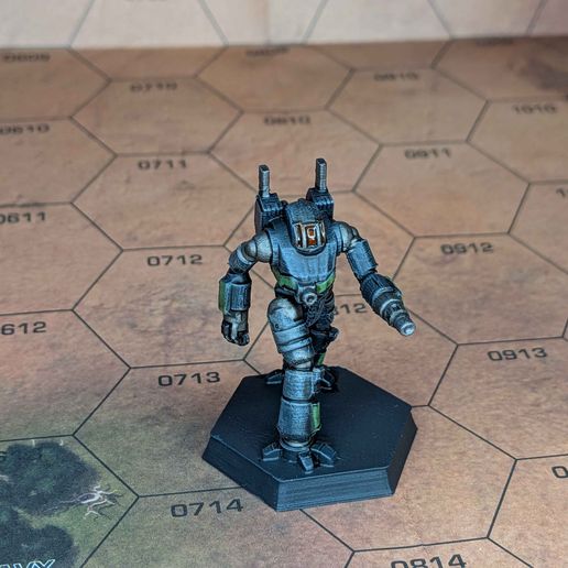 🎲 Echo Tech- Outrider Light Recon Scout Mech・Impresión 3D con la ...