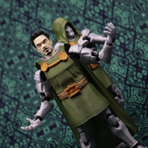 🩺 Doctor Doom Tony Stark FIGURE ARTICULATED Dummy 13・ 3D File for 3D ...