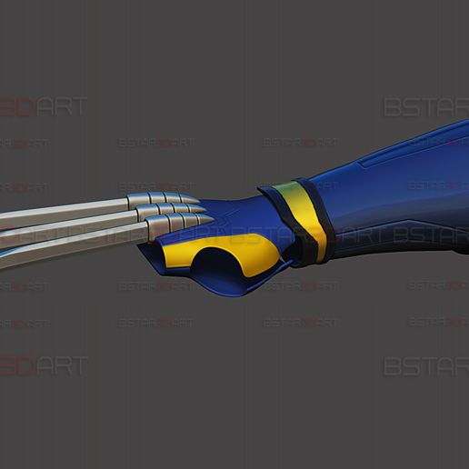 🧤 Wolverine Gloves Claw And Arm Armor - Marvel Cosplay・ 3D File for 3D ...