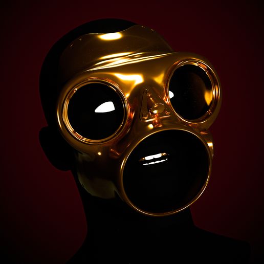 👺 Sid Wilson Golden Gas mask, Slipknot DJ・ OBJ File for 3D printing・Cults