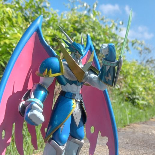 🐉 Digimon - UlforceVeedramon / UlforceVdramon・ STL File for 3D printing ...
