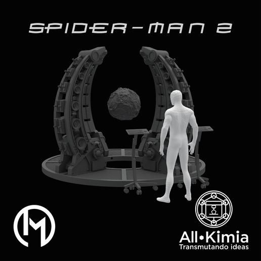 🦸‍♂️ Reactor of Dr. Otto Octavius_Spiderman 2・ 3D File for 3D printing ...