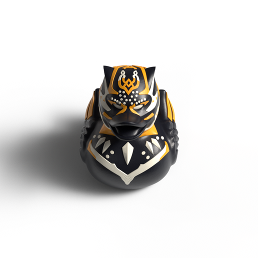 🦆 Black Panther DUCK. black panther.. shuri・ 3D File for 3D printing・Cults
