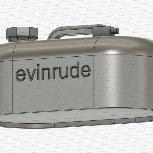 🪖 tank for outboard motor・ STL File for 3D printing・Cults