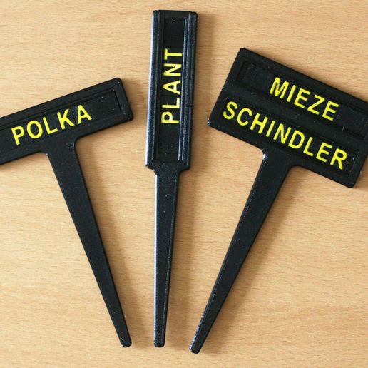 🌿 Modular Plant Tagging System・Free 3D File for ・Cults