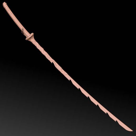 🪄 Magic Sword "Makoto" - Demons Souls・ STL File for 3D printing・Cults