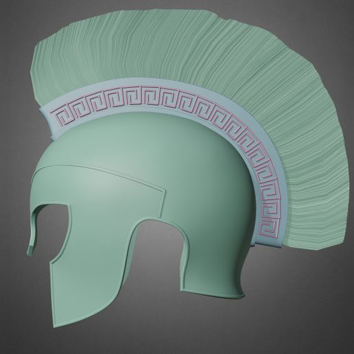 🩸 Percy Jackson Half Blood Camp Helmet for Cosplay・ STL File for 3D ...