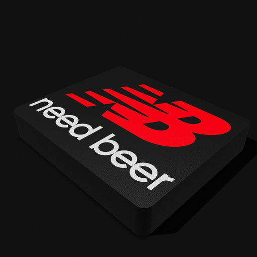 3MF file NB (NEED BEER) 🍺 ・3D printable design to download・Cults