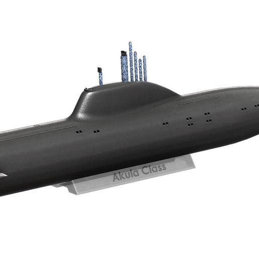⛵ Akula Class Submarine・ STL File for 3D printing・Cults