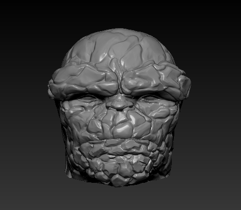 🦸‍♂️ THE THING FANTASTIC FOUR MCU HEAD-SCULPT・ STL File for 3D printing ...