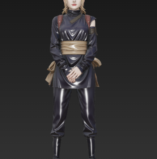 🦸 Temari, a kunoichi of Sunagakure・ STL File for 3D printing・Cults