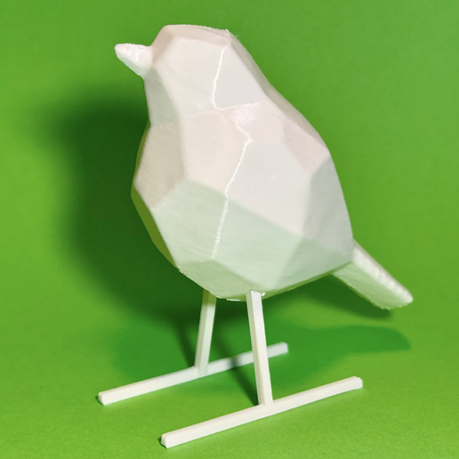 Free STL file low poly Bird 🐦 ・3D printable design to download・Cults