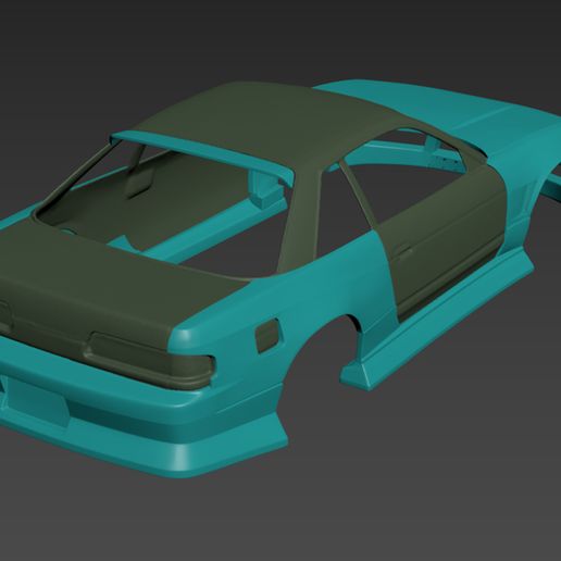 🧸 SPIRIT REI ODYVIA BODYKIT FOR NISSAN SILVIA S13 TAMIYA 1/24・ STL File ...