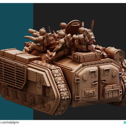 🔨 IFV Rattler・ 3D File for 3D printing・Cults