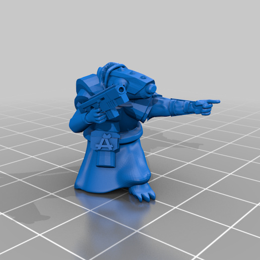 🔫 40k skaven heavy weapons team・Free STL File for ・Cults