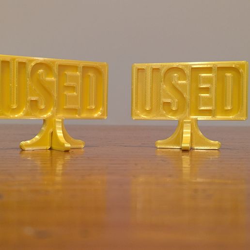 ♟ Board Game "Used" Marker・ STL File for 3D printing・Cults