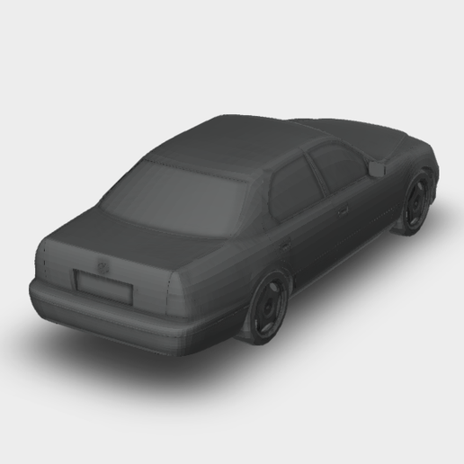 🚗 Lexus LS400 1998・ 3D File for 3D printing・Cults