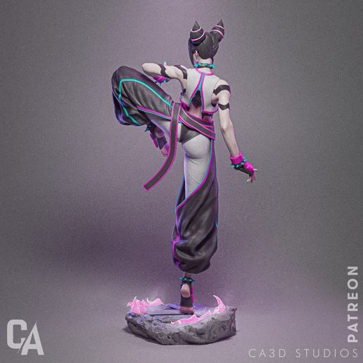 ♀️ Juri 3D Print・ STL File for ・Cults