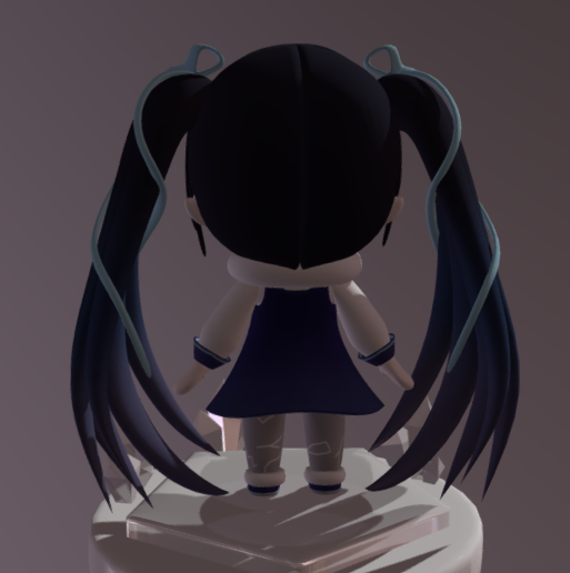 👾 Chibi miku・Free OBJ File for 3D printing・Cults