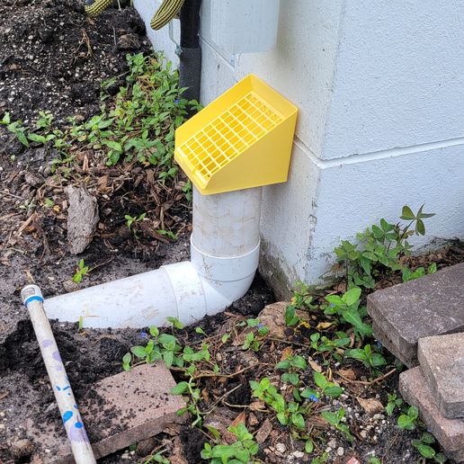 🧑‍🔧 Gutter downspout leaf filter・ STL File for 3D printing・Cults