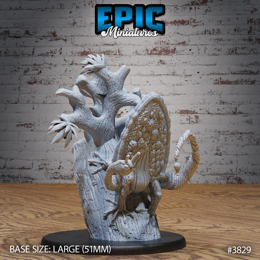 3D file Exotic Rain Forest Creature Climbing ‧ DnD Miniature ‧ Tabletop ...
