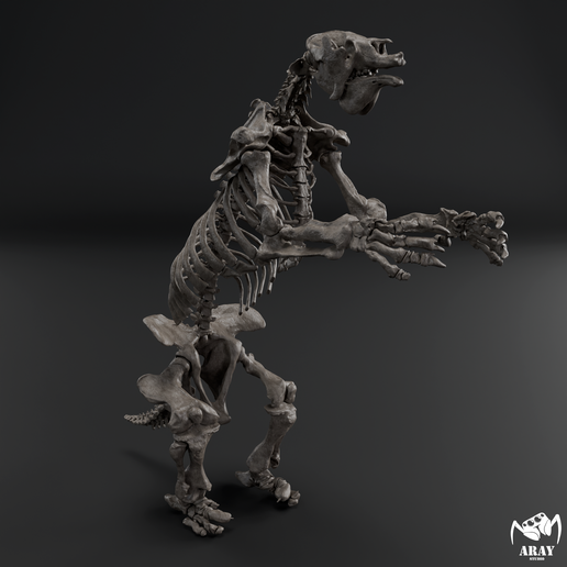 🦥 Megatherium americanum - giant ground sloth skeleton 3D print model・ 3D File for 3D printing・Cults