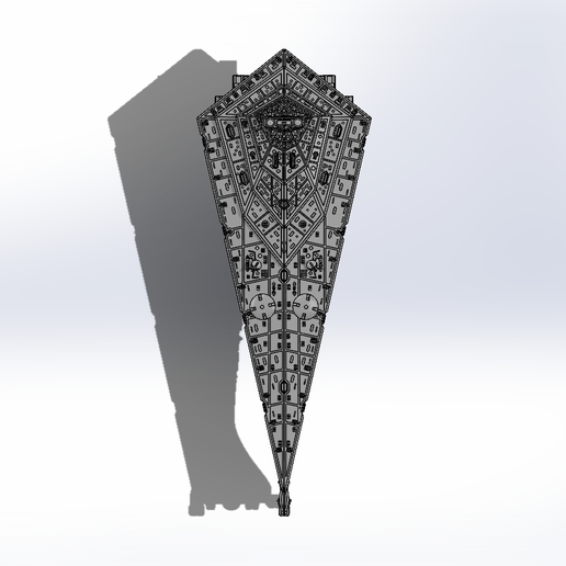 ⭐ Eclipse Class Star Destroyer 3, Starwars Armada Style・Free STL File ...